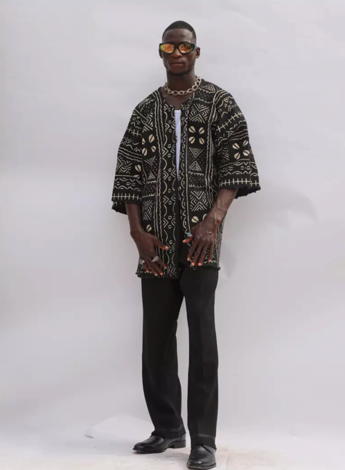 Jungle Party Bogolan Cloak – Adorn Me Africa